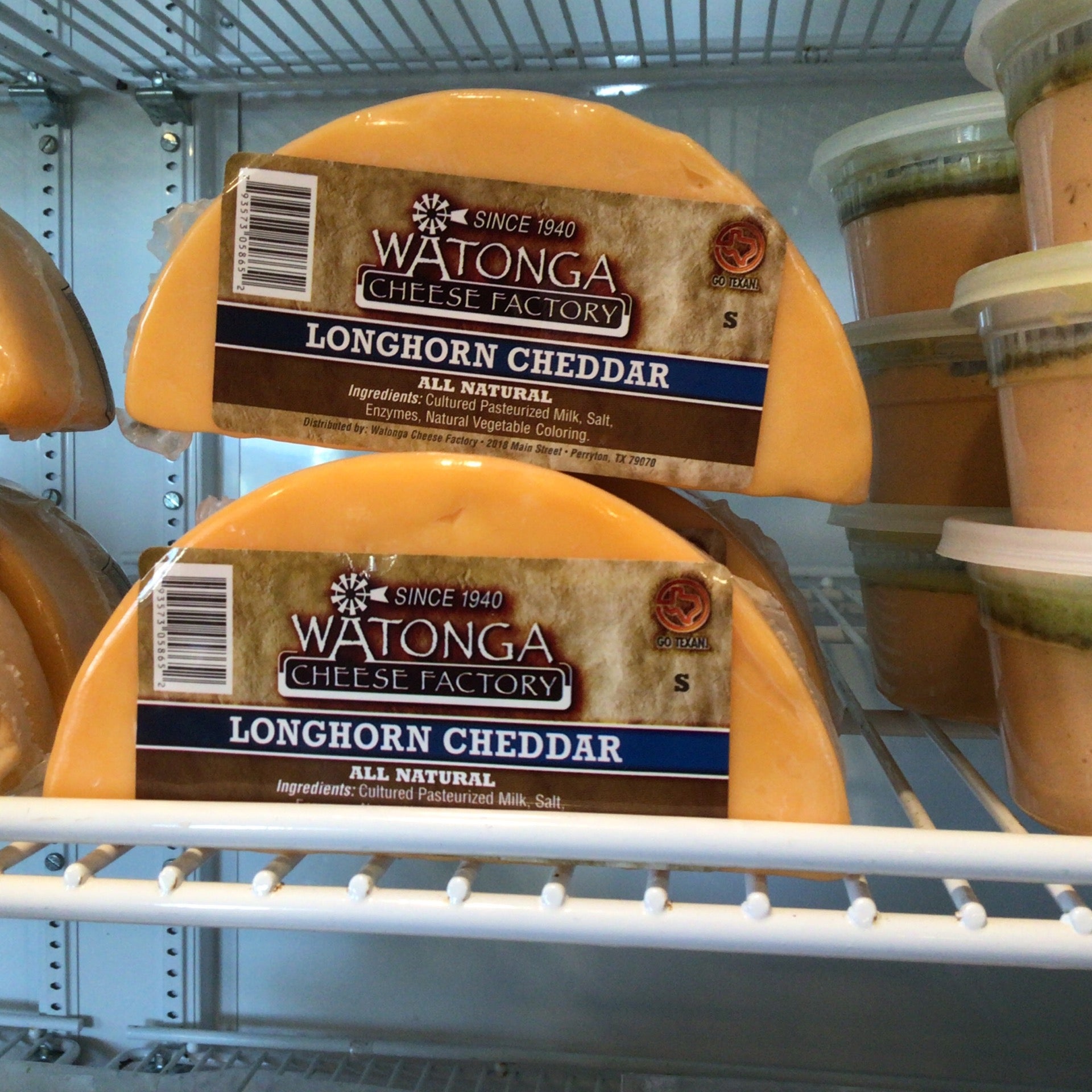 WCF Longhorn cheddar 1/2 moon | Lakeview Market
